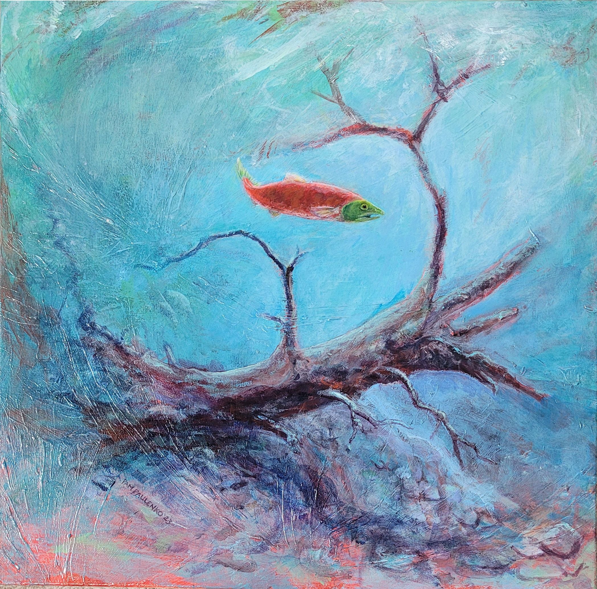 Salmon Dream of Sunken Trees – Artterra