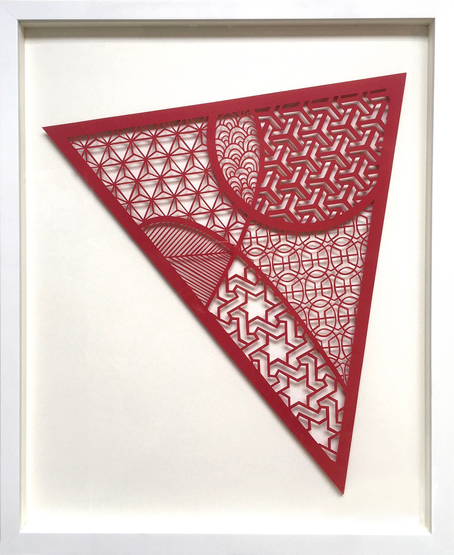 Pattern Mixing Series (red triangle) – PG Creative Studio Inc. o/a Artterra